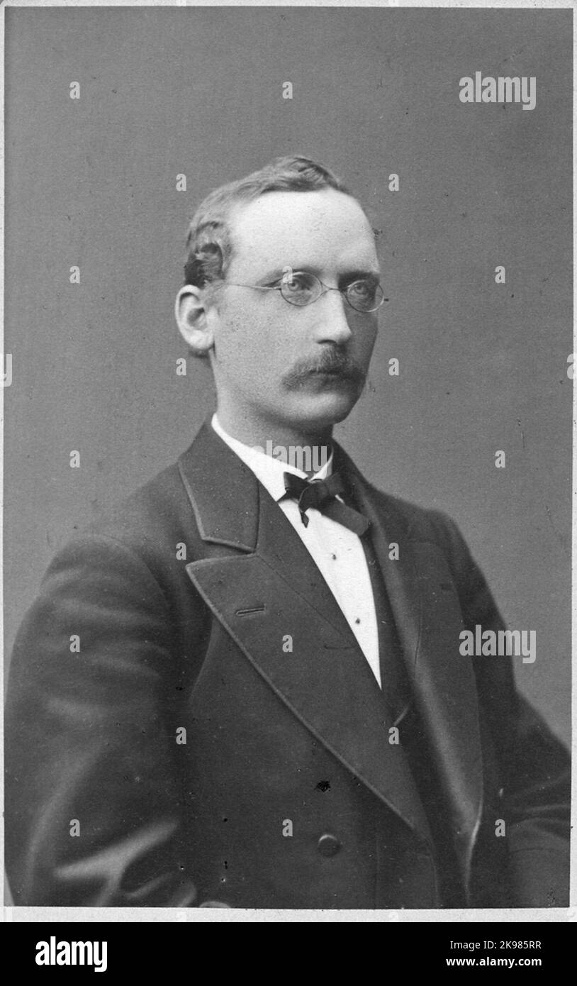 Telegraph Director Lars August Meurling Stock Photo - Alamy