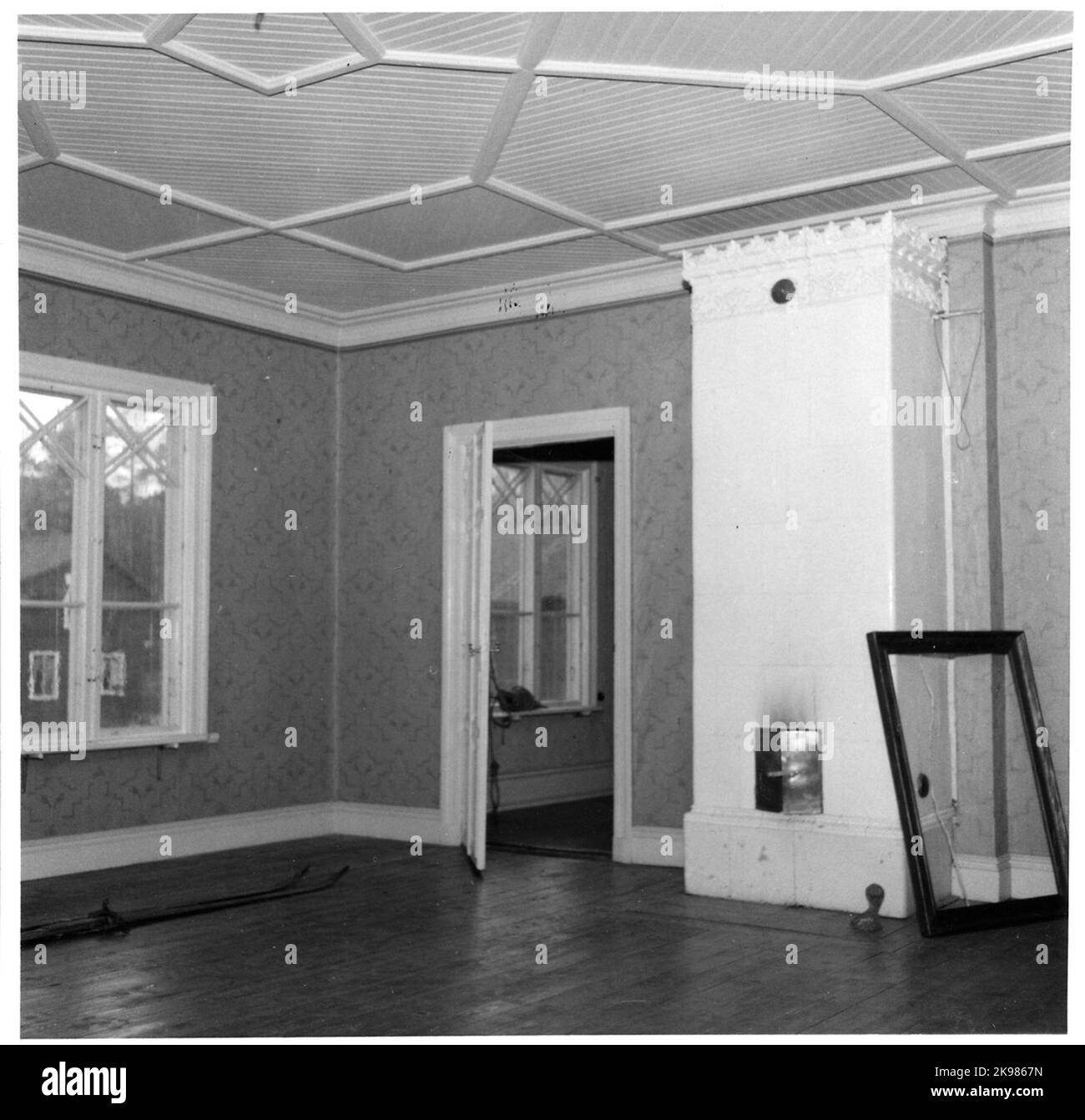 Bergvik's station house Stock Photo - Alamy