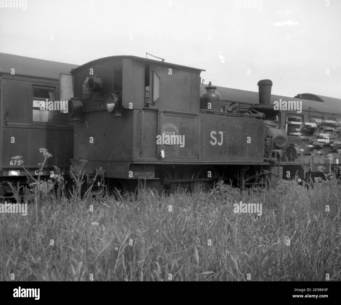 State Railways, SJ S10P 3005. Former NHJ 3, Norra Hälsingsland Railway ...