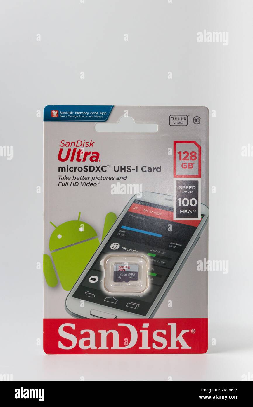 Sandisk ultra microsdxc hi-res stock photography and images - Alamy