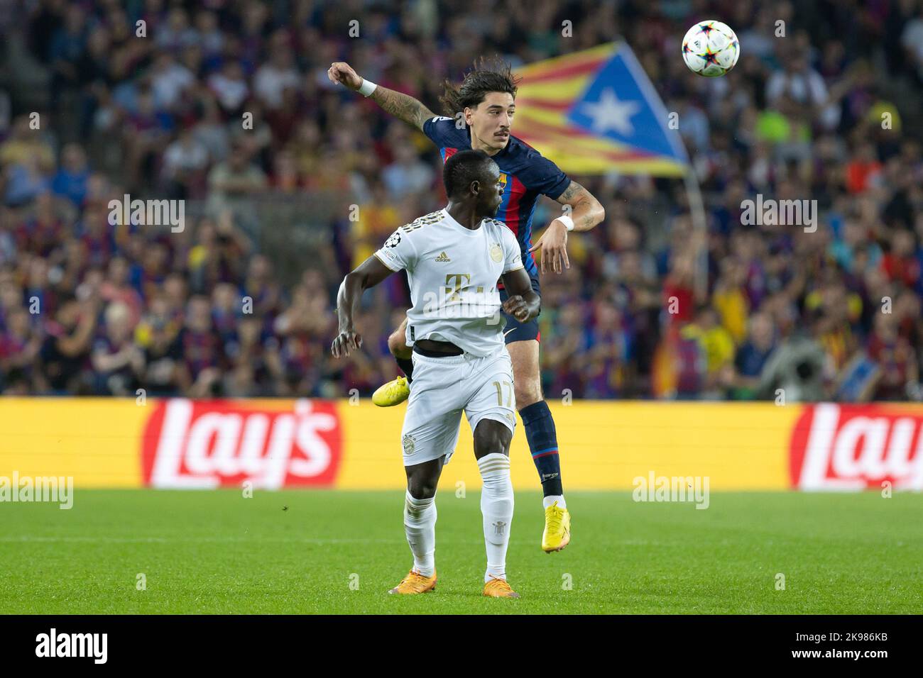Barcelona, Spain. 26/10/2022, Sadio Mane of FC Bayern Munchen and ...