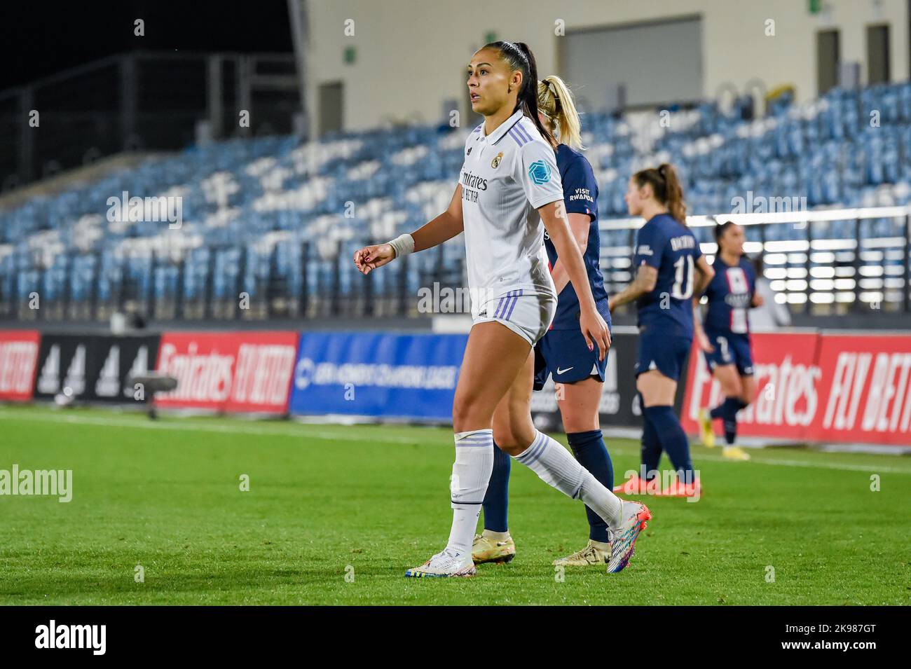 Madrid, Madrid, Spain. 26th Oct, 2022. Kathellen Sousa in action during ...
