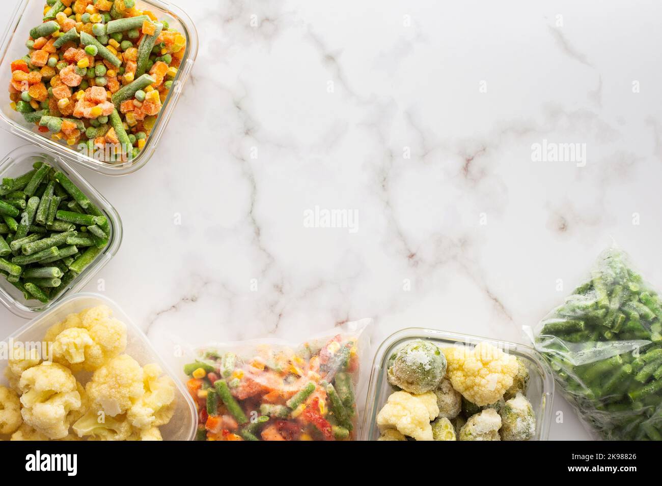 Food freezer sprouts hi-res stock photography and images - Alamy