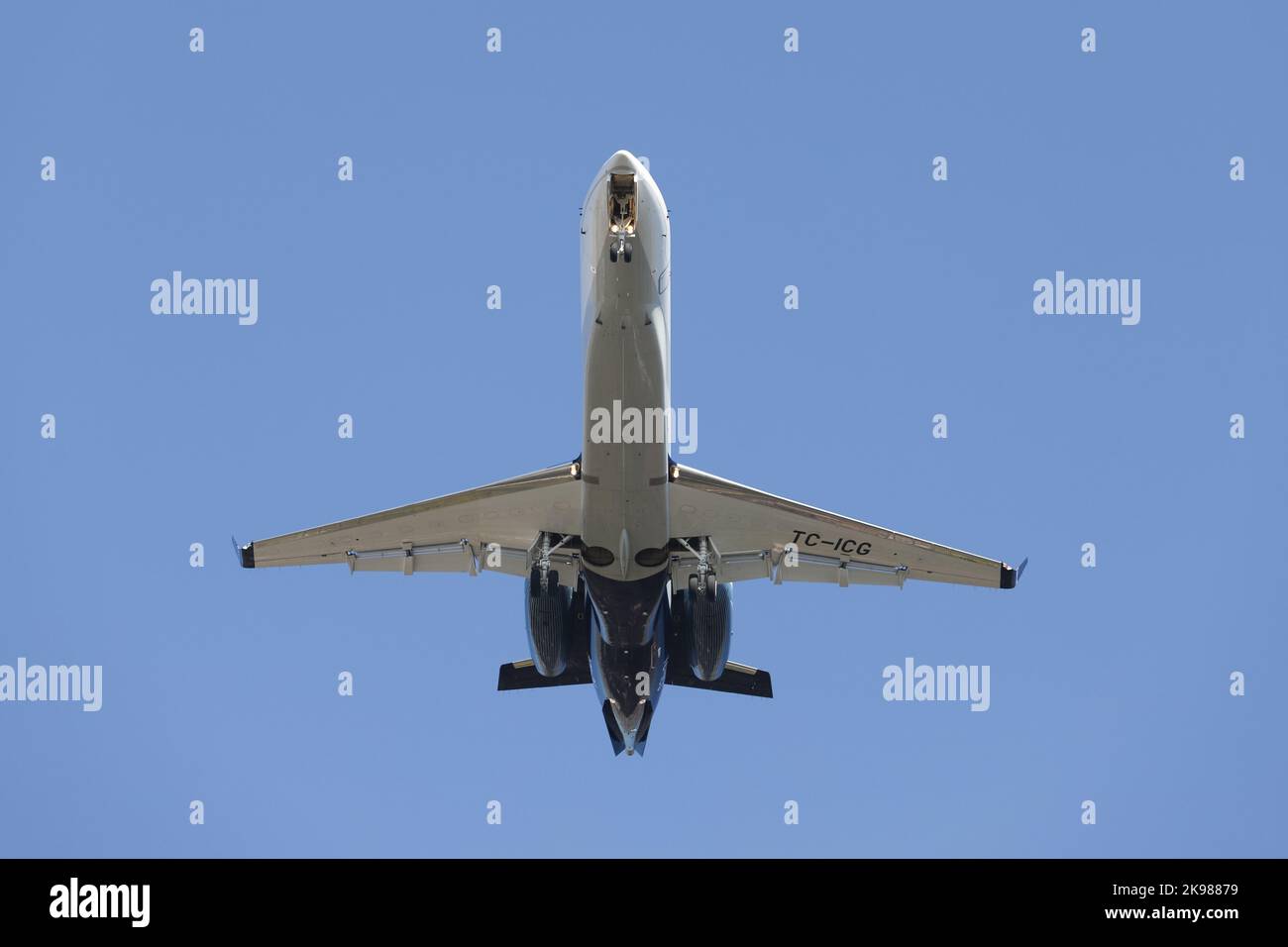ISTANBUL, TURKEY - FEBRUARY 19, 2022: TAV Air Embraer ERJ-135 (14501148 ...