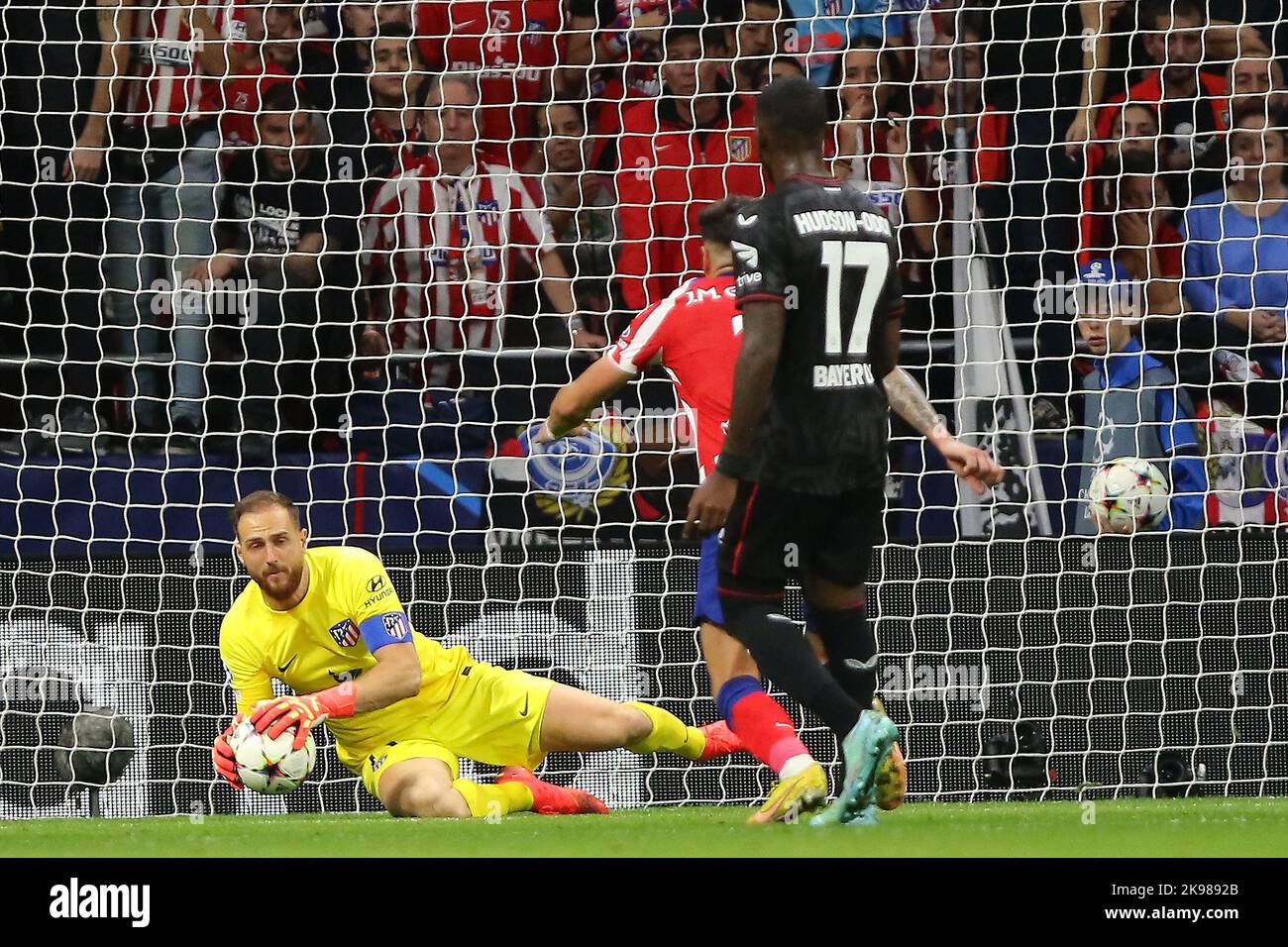 Atletico´s Jan Oblak in action during Champions League Match Day 5 ...