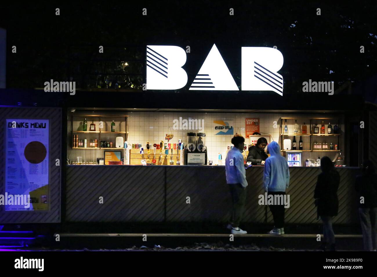 Street Food Snack Shack London Stock Photo - Alamy