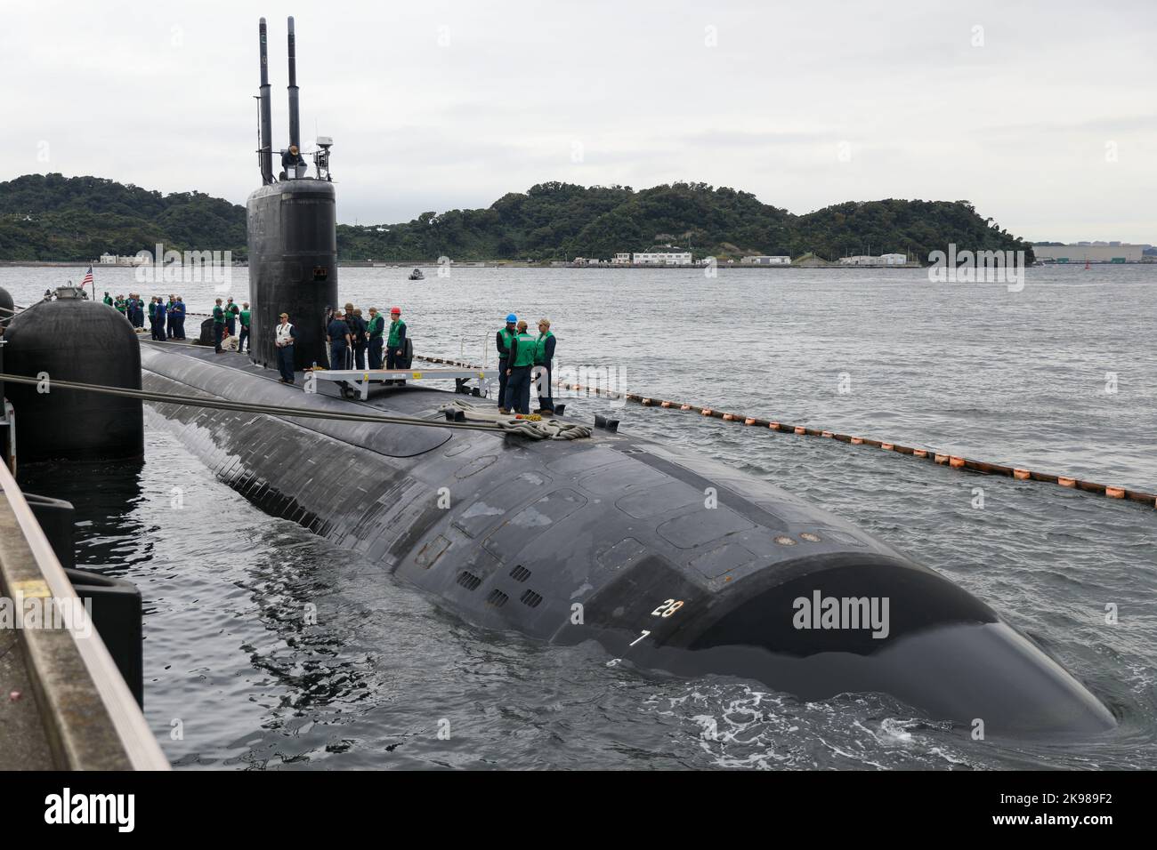 YOKOSUKA, Japan (Oct. 18, 2022) The Los Angeles-class fast-attack ...