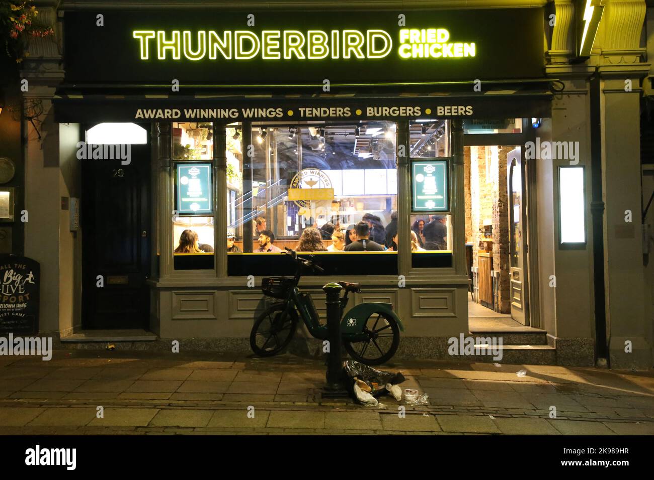 Thunderbird Restaurant front London Stock Photo - Alamy