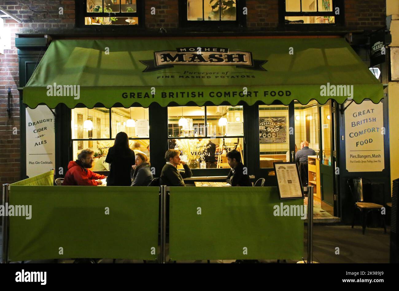 Mash Restaurant front London Stock Photo - Alamy