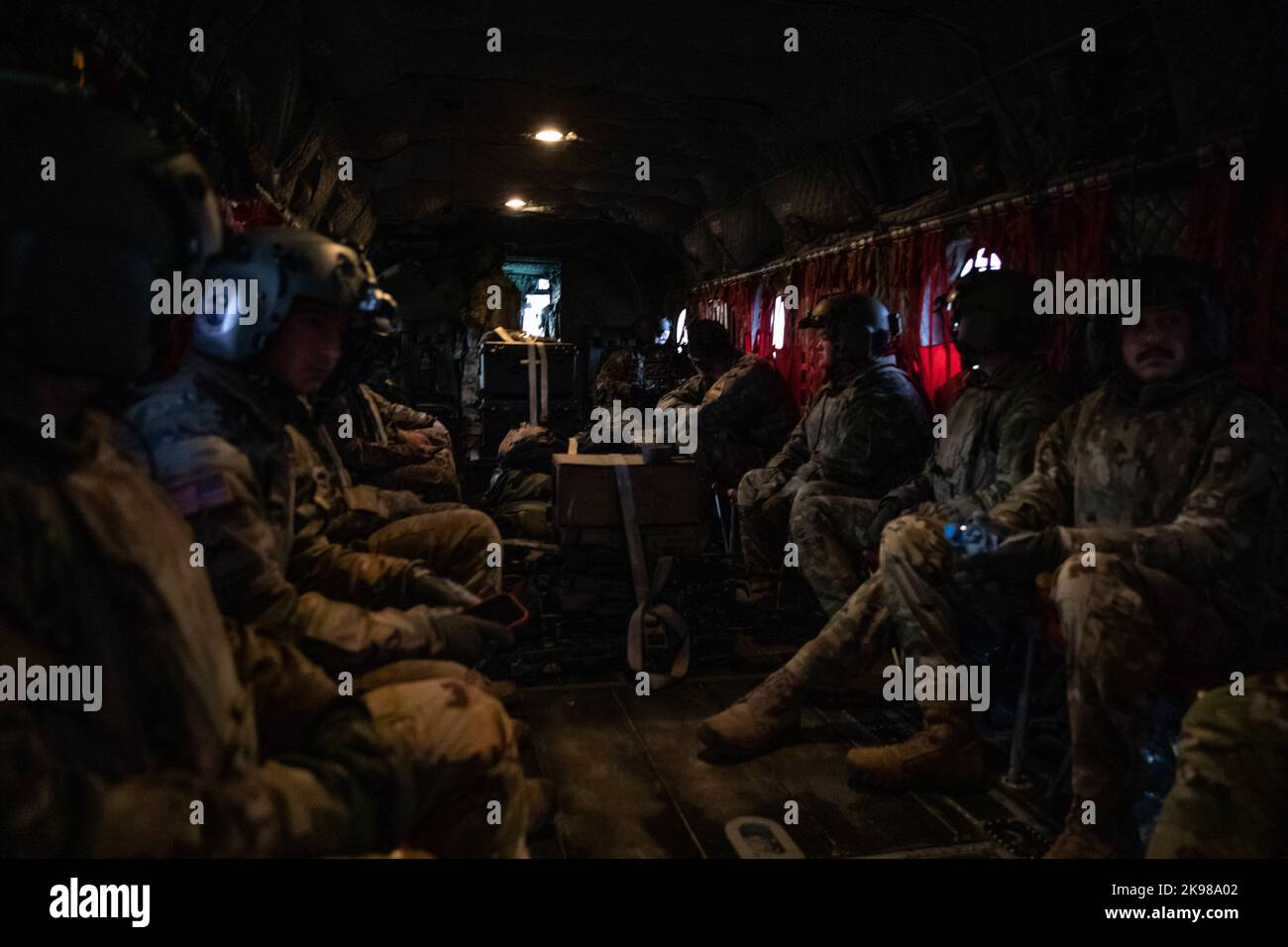 U.S. Soldiers assigned to 2nd Battalion, 501st Aviation Regiment, 1st ...