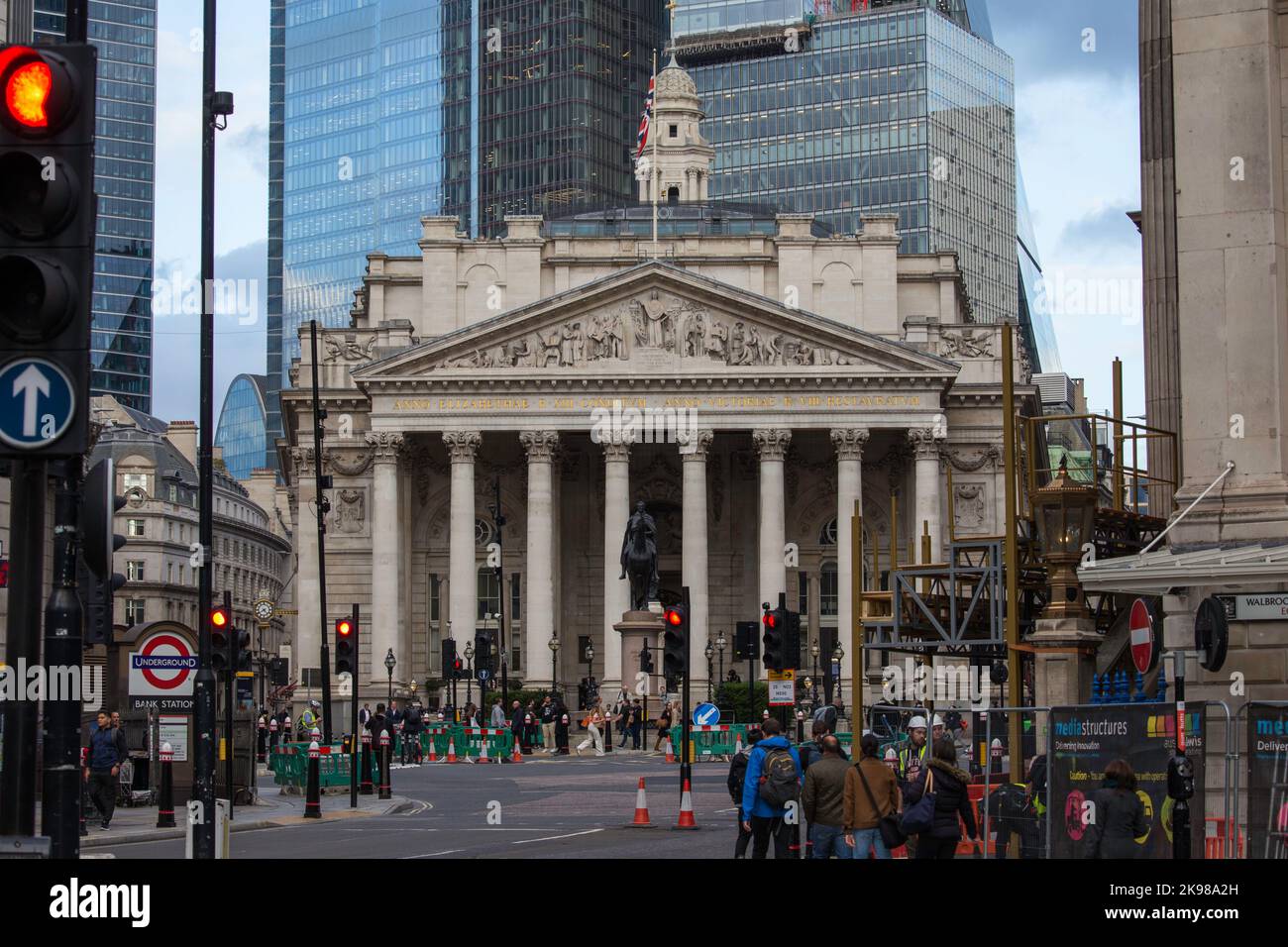 The Royal Exchange London Stock Photo - Alamy