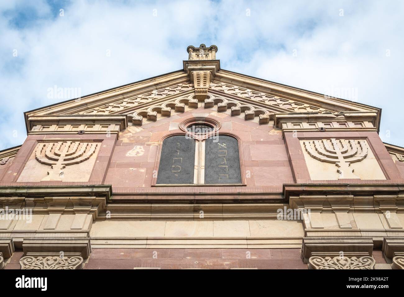 The Mulhouse Synagogue is the main Jewish place of worship in the city ...