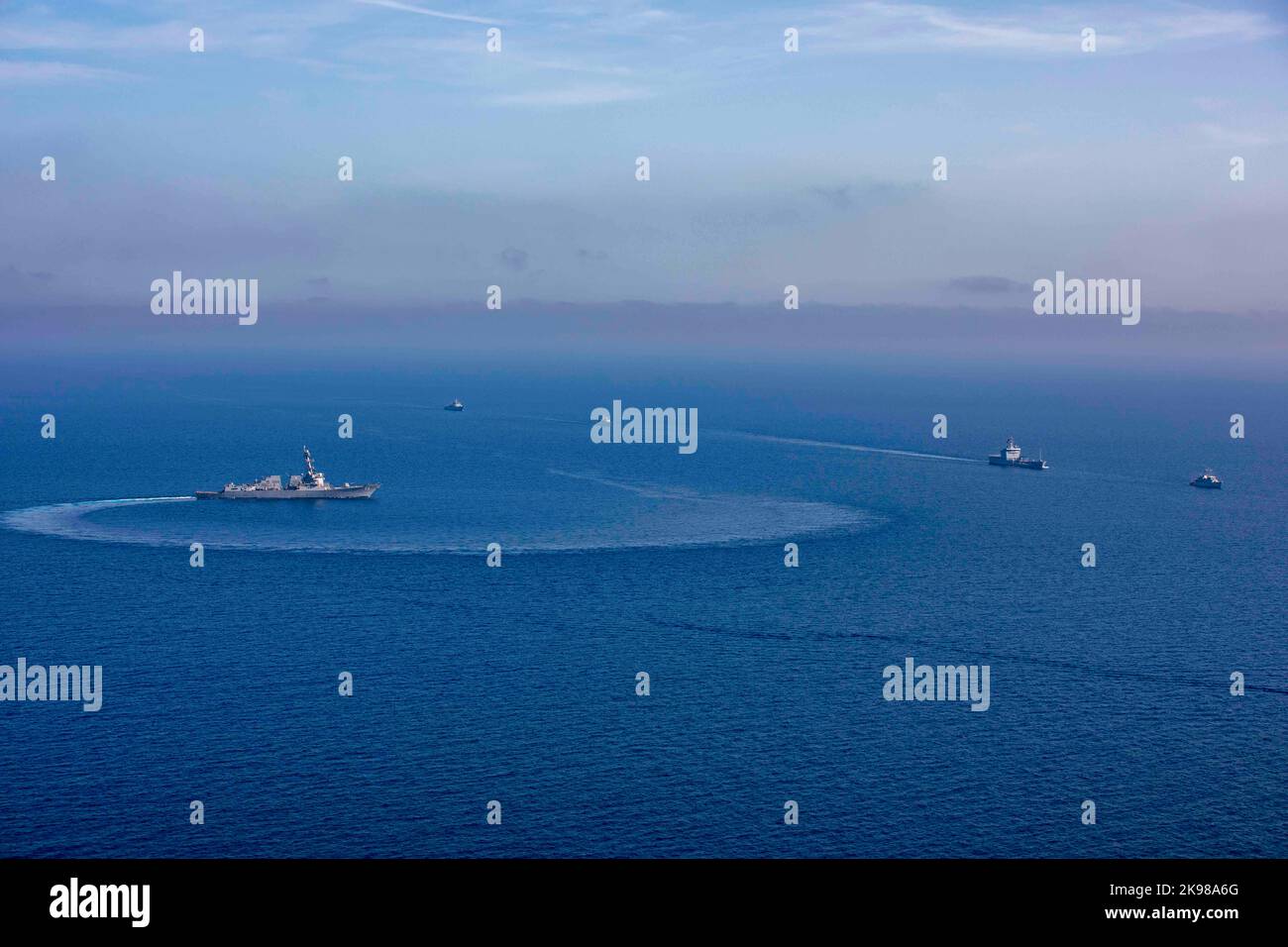 221024-N-N0777-1196 ADRIATIC SEA (Oct. 24, 2022) The Arleigh Burke ...