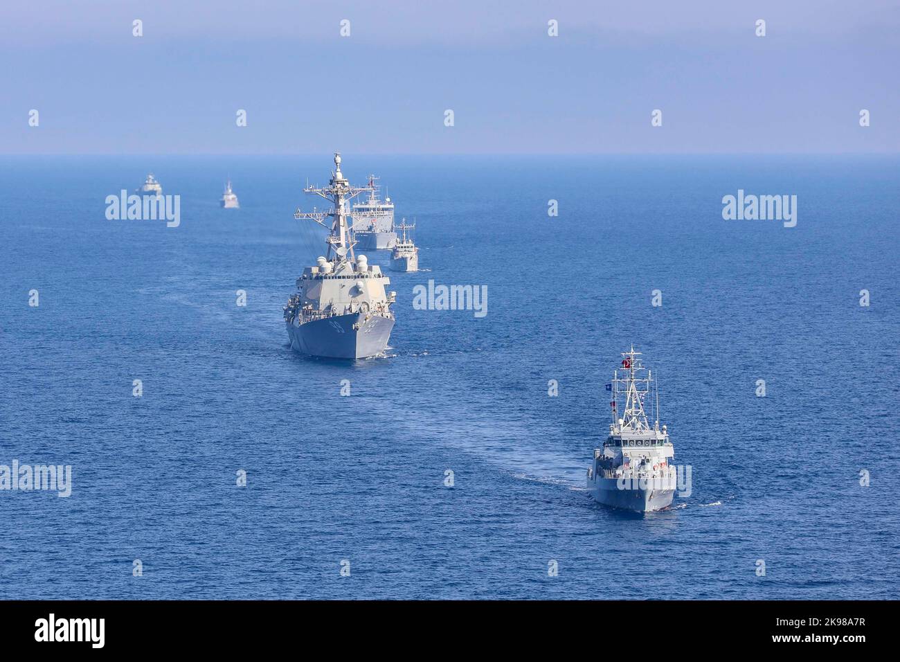 221024-N-N0777-1297 ADRIATIC SEA (Oct. 24, 2022) The Arleigh Burke ...