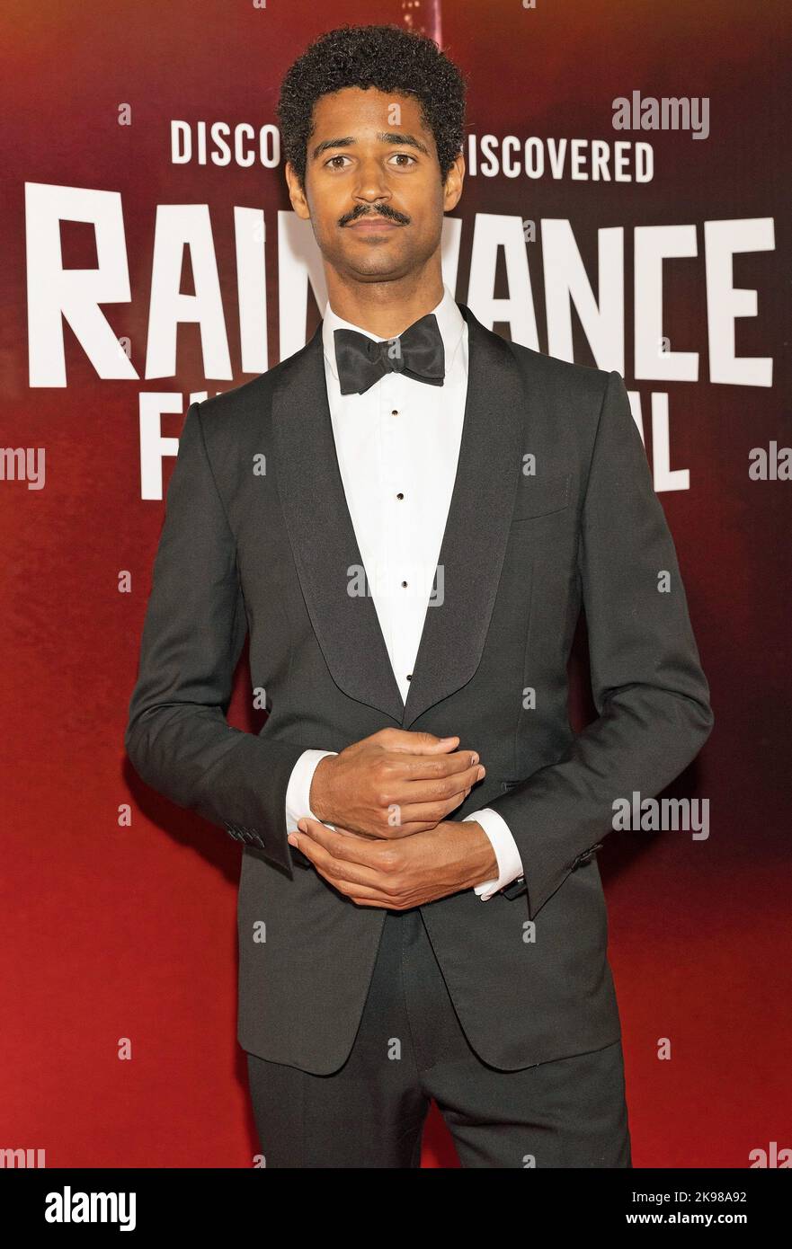 Alfred Enoch attending the opening gala of the Raindance Film Festival ...