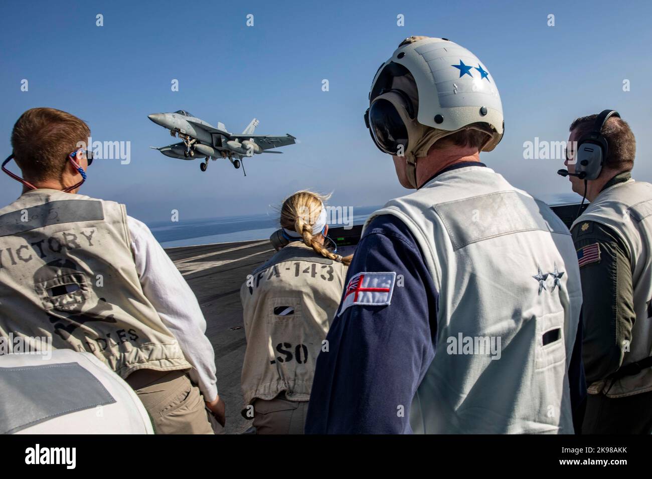 221025-N-OL632-2412 ADRIATIC SEA (Oct. 25, 2022) Royal Navy Rear Adm ...