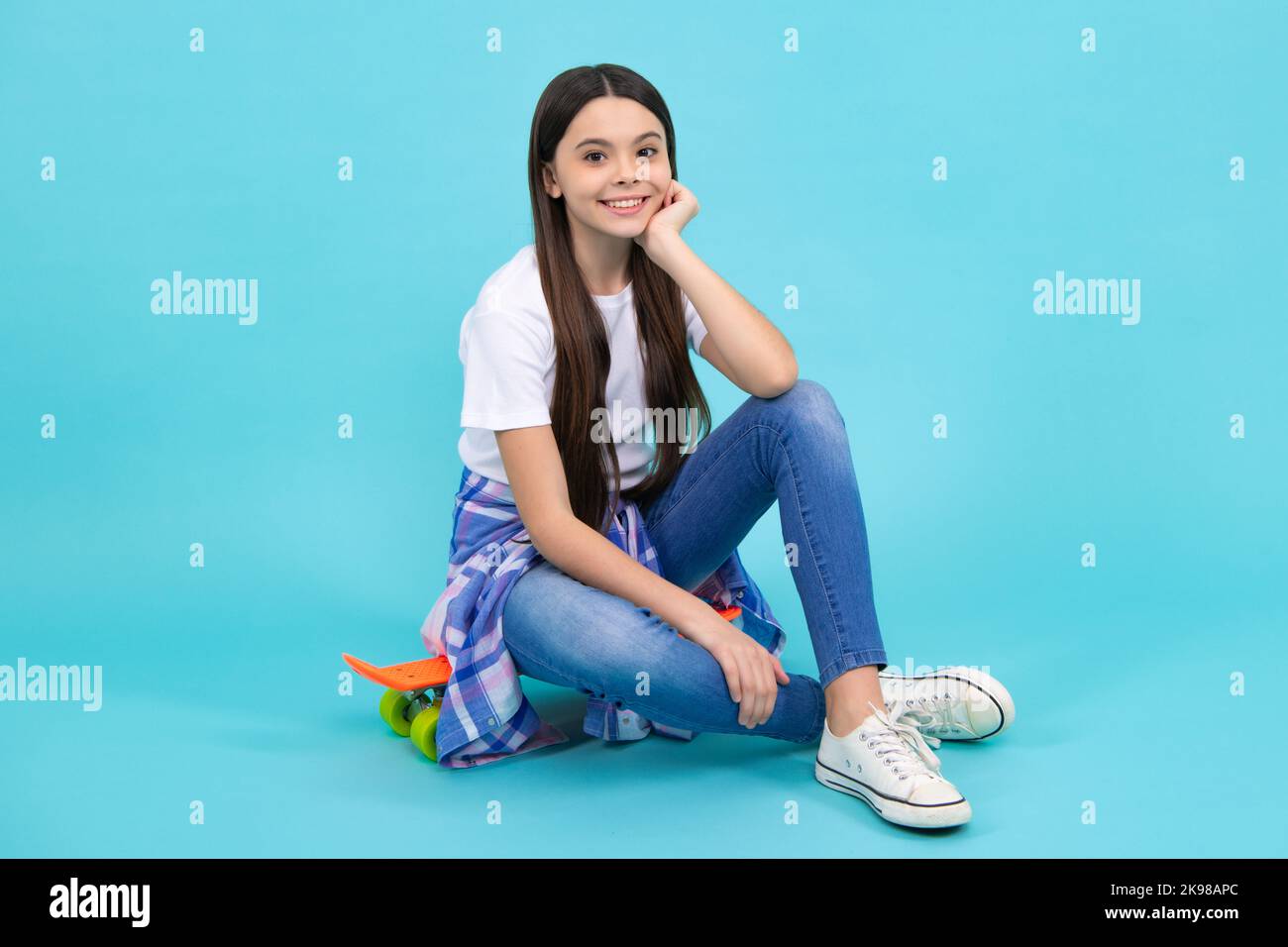 Girls Blue Jeans