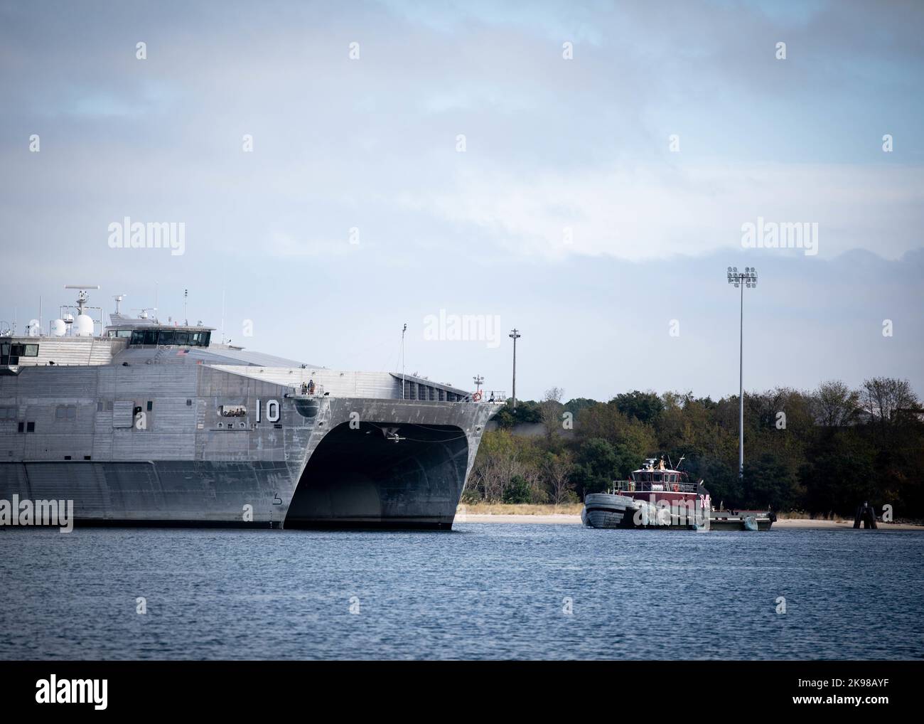 Virginia Beach, Va. (October 26, 2022) - USNS Burlington (T-EPF 10 ...
