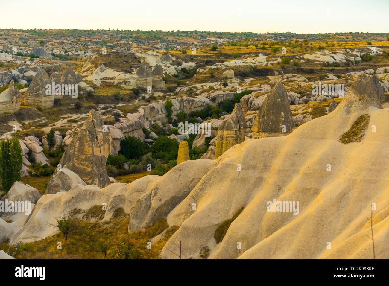 Cappadocia - the most spectacular view in Turkey. Original rock ...