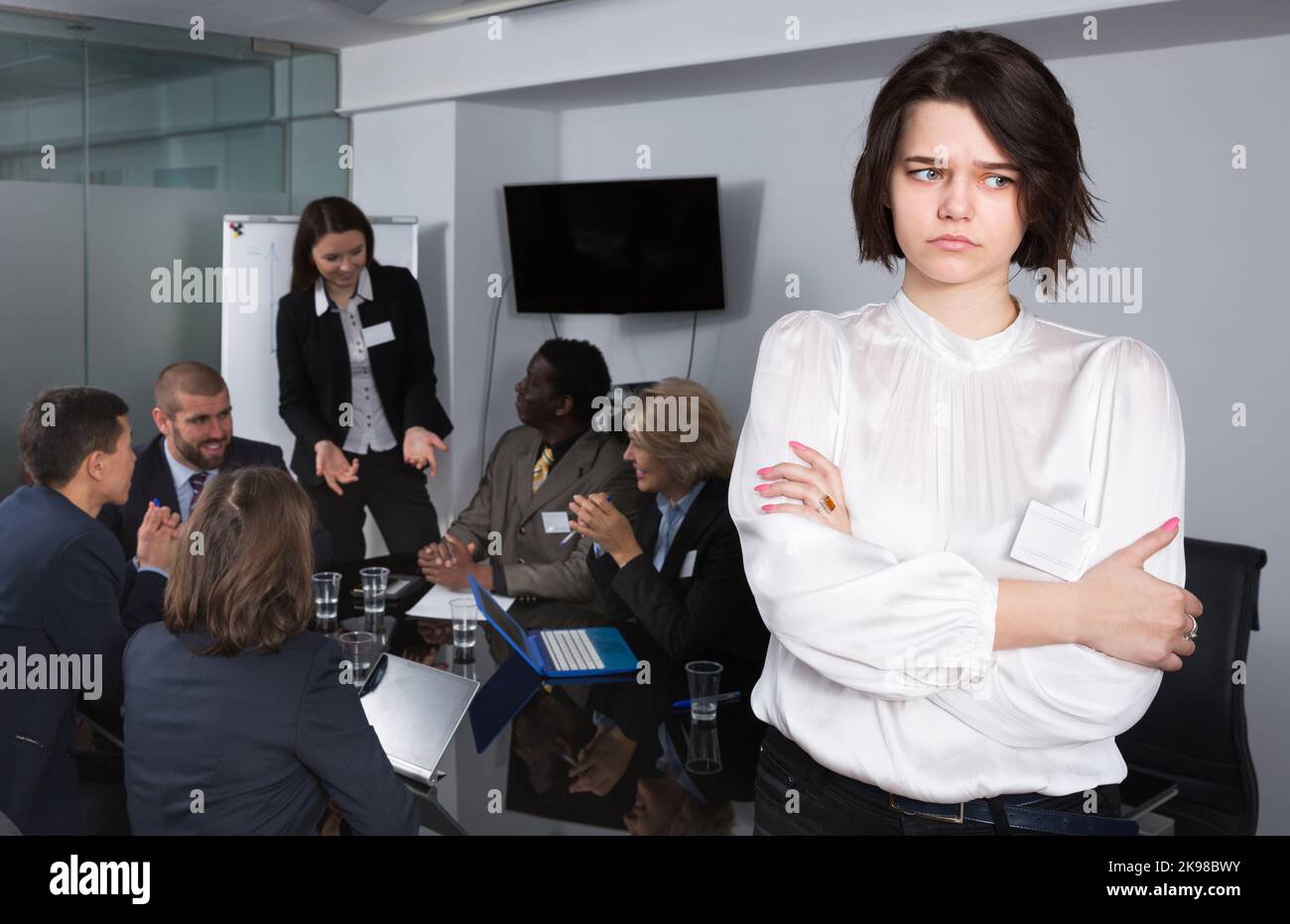 Upset corporate boardroom hi-res stock photography and images - Alamy