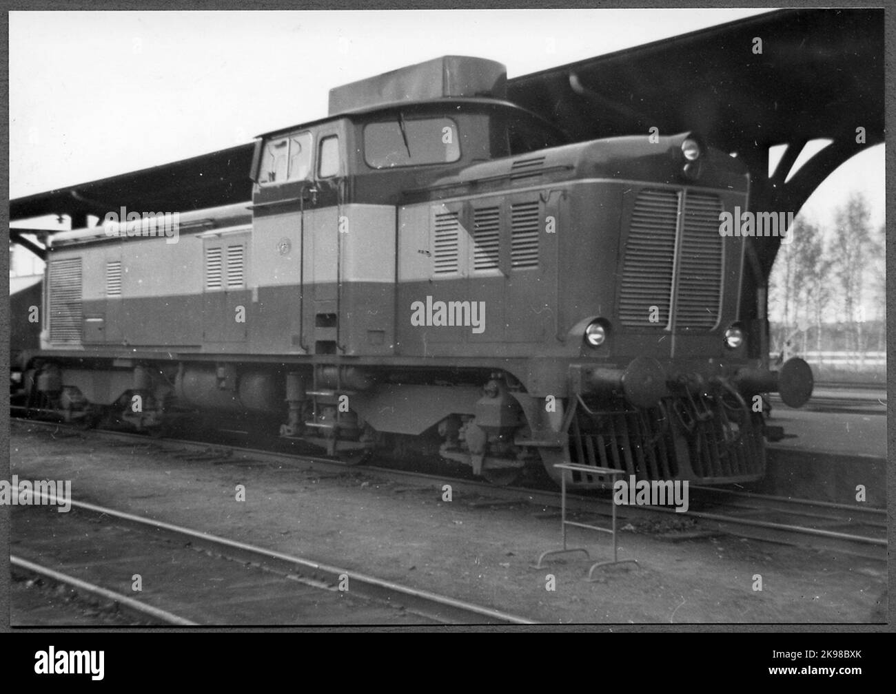 Motala Workshop T6 206. Rental locomotive, gas turbine locomotive with ...