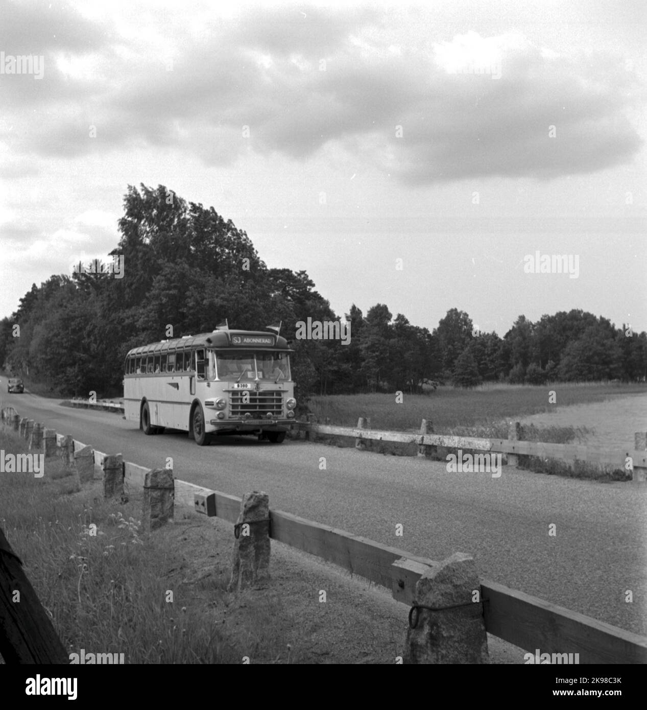 Tourist Bus SJ 2375 Stock Photo - Alamy