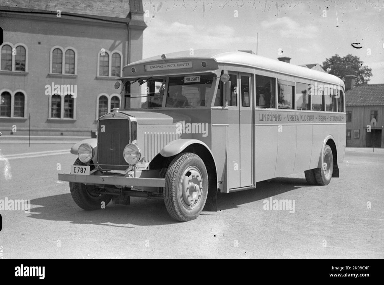Scania Bus for Nilsson, Berg. The body made by the limited company ...