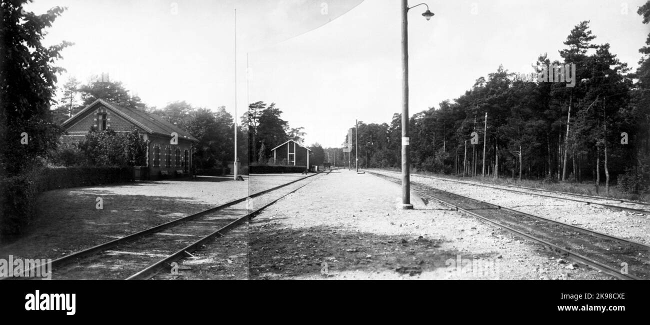 Malmö - Simrishamns Railway, MSJ, Silvåkra Railway Station Stock Photo ...