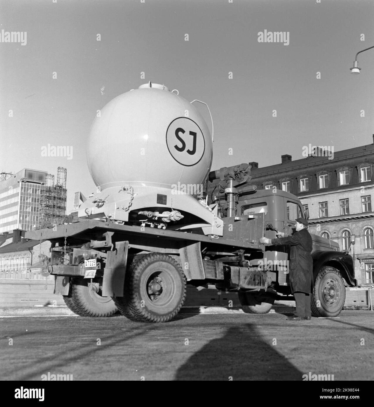 State railways, SJ L, for flour transport, space 6 m/3. Registration ...