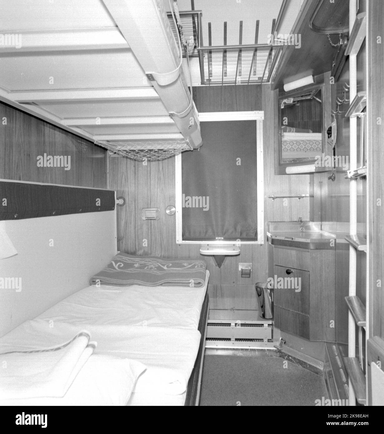 Long distance intercity trains Black and White Stock Photos & Images ...