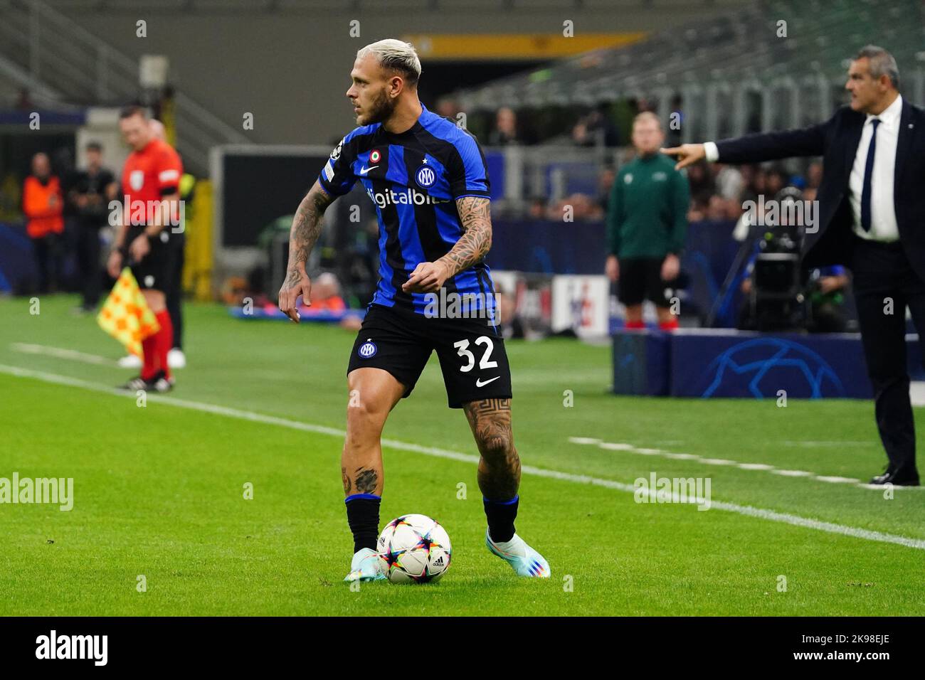 Federico dimarco inter champions league hi-res stock photography and images - Alamy