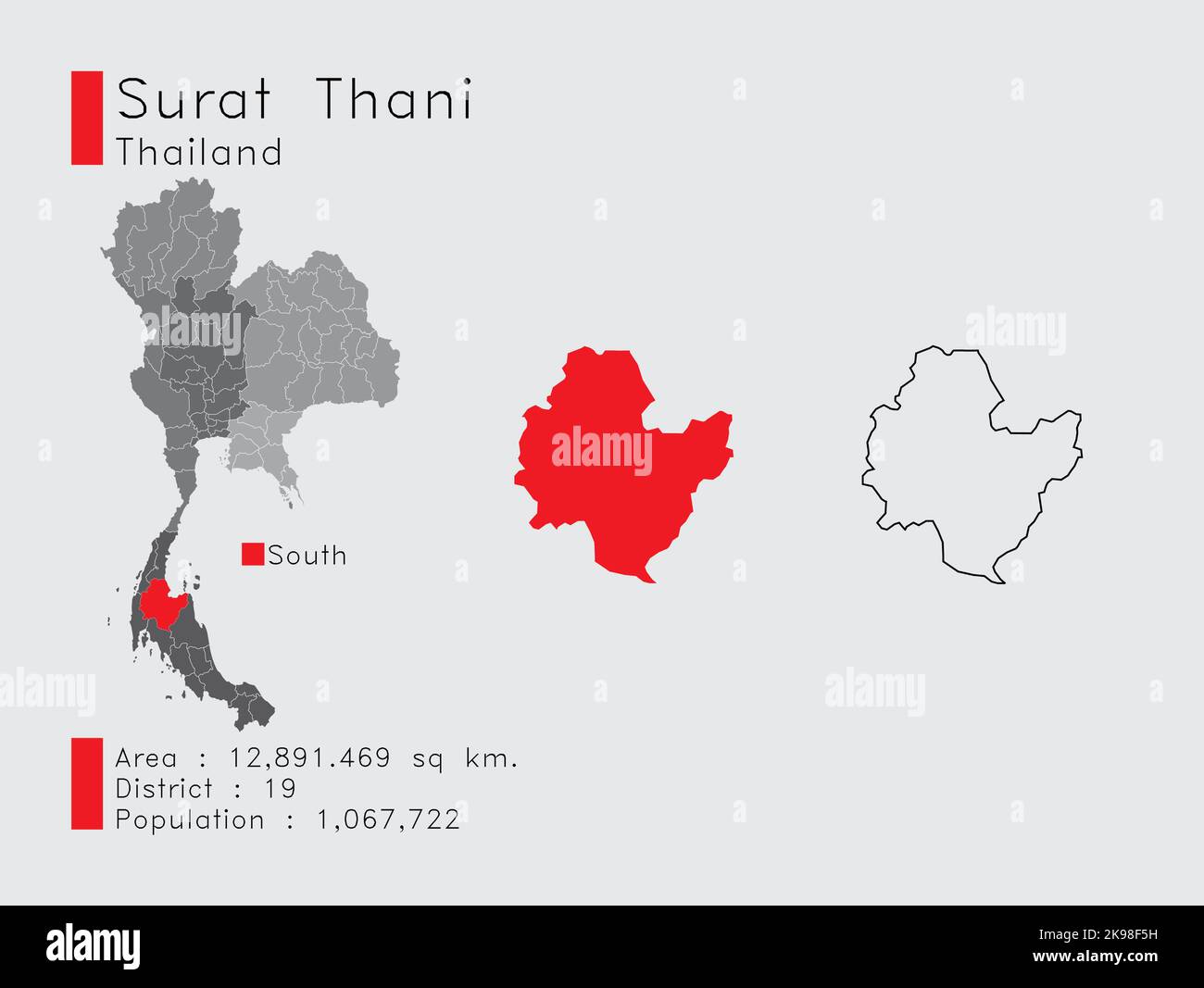 Surat map hi-res stock photography and images - Alamy