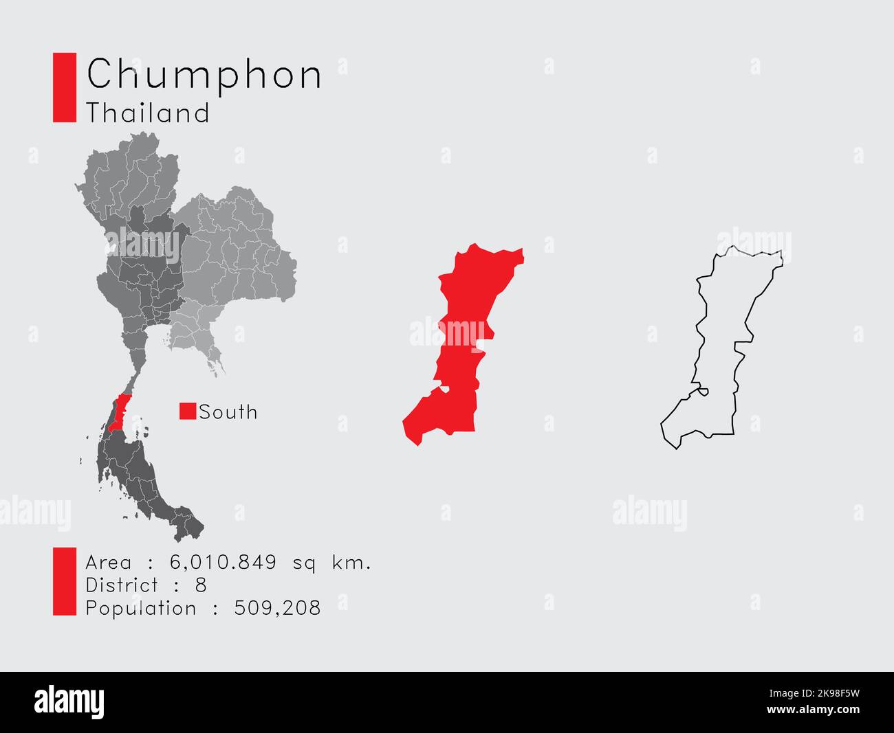 Chumphon, thailand Stock Vector Images - Alamy