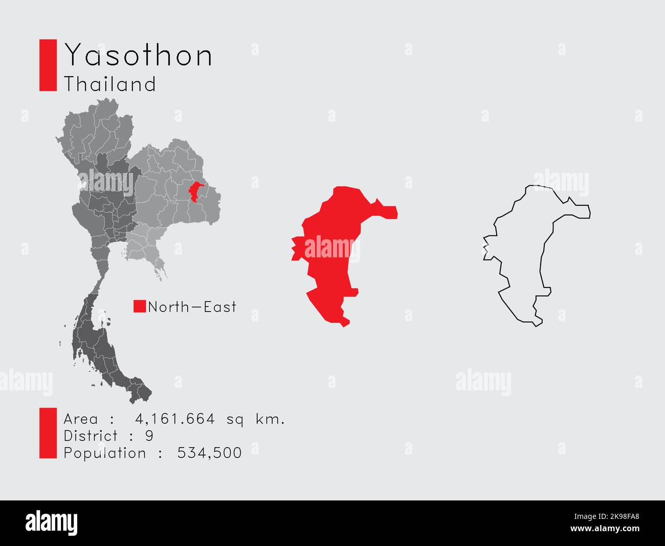 Yasothon province Stock Vector Images - Alamy