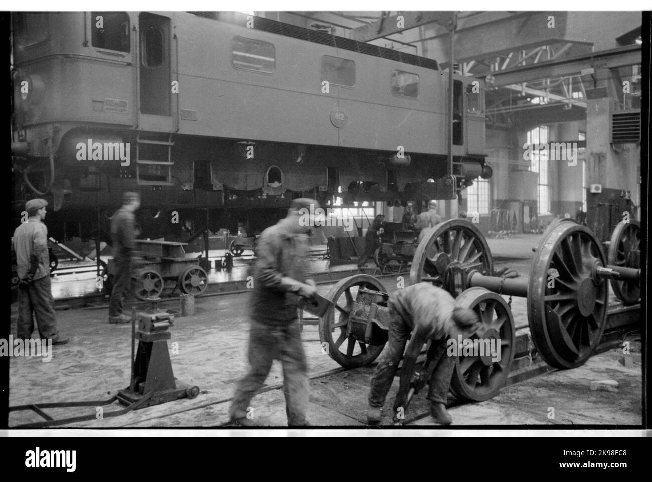 The State Railways, SJ da 812 are mounted Stock Photo - Alamy