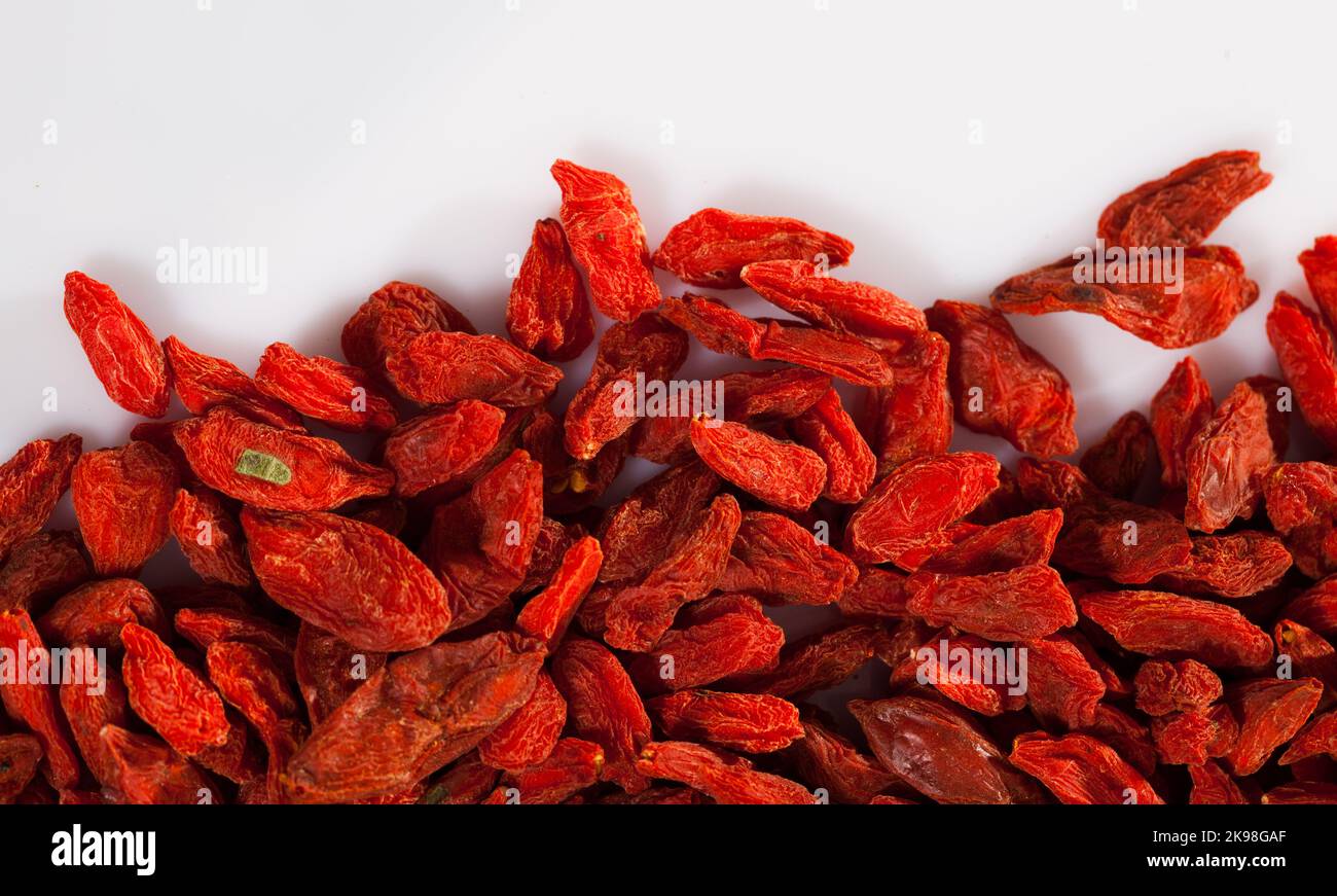 Whole goji berries hi-res stock photography and images - Alamy