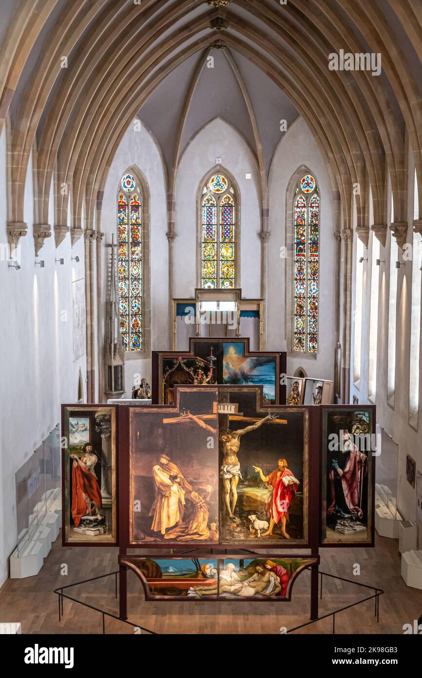 The Isenheim Altarpiece in the Unterlinden museum - (French: Musée ...