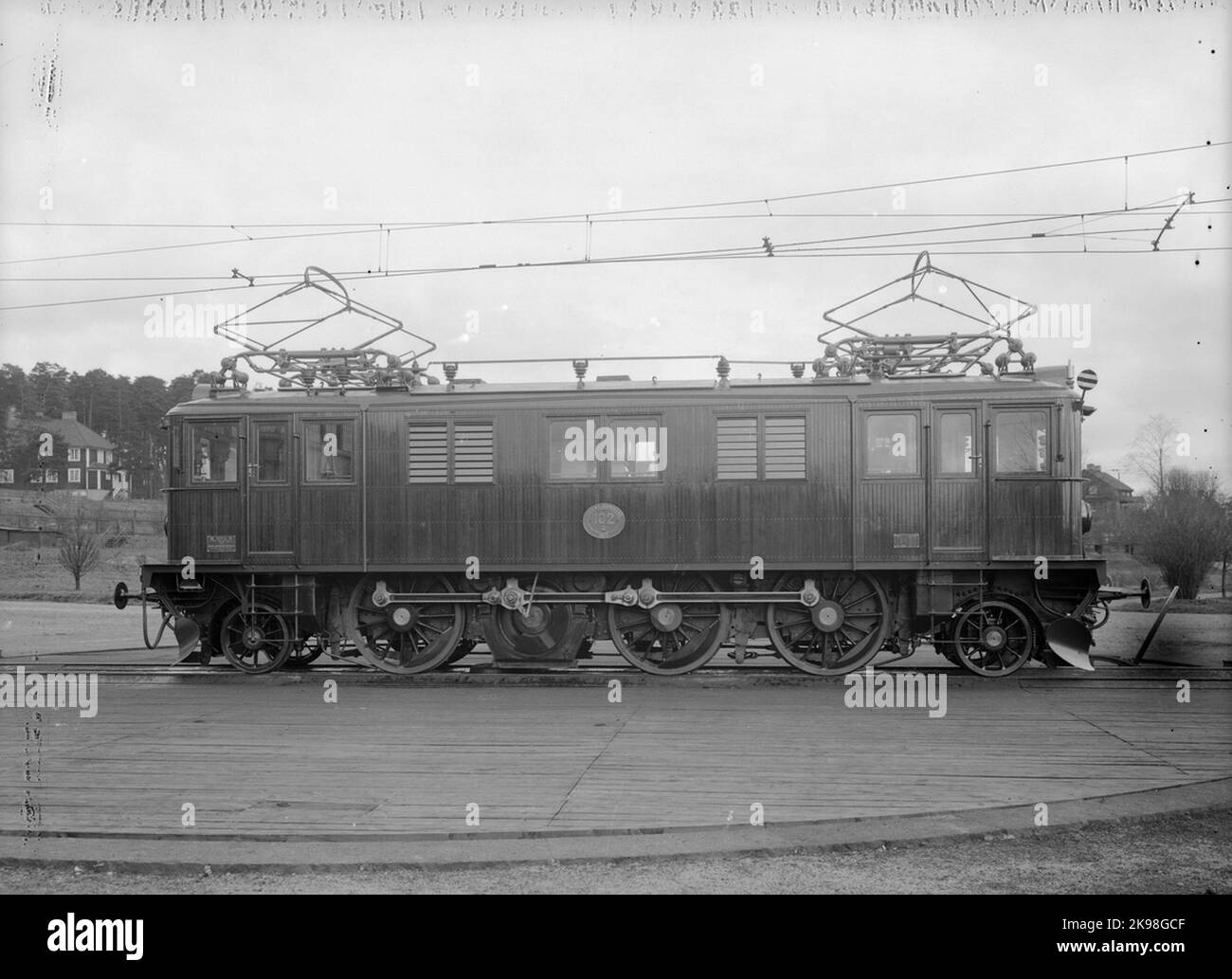 The State Railways, SJ DS 102. was manufactured in 1925 with Littera SJ ...