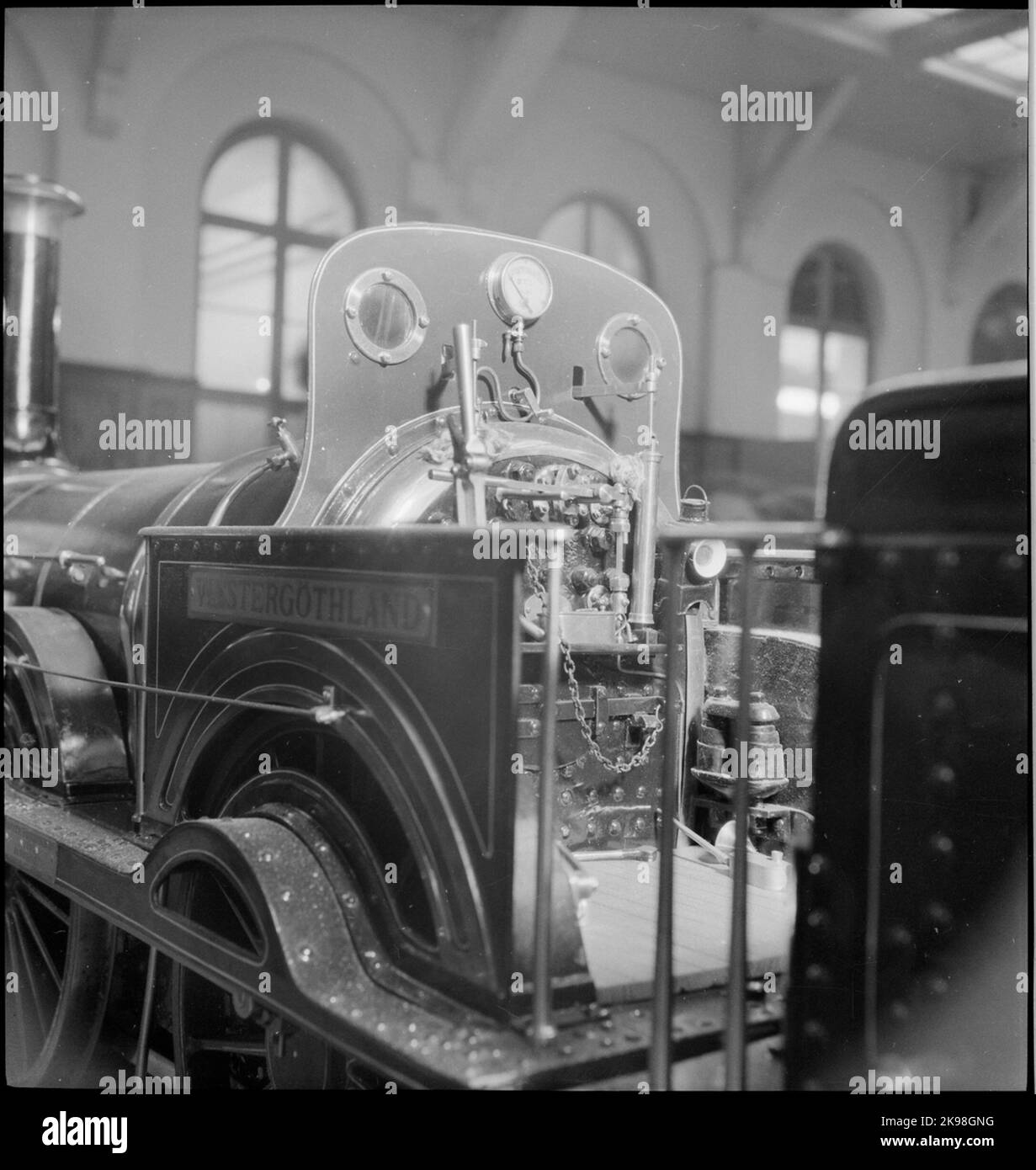 Model of the steam locomotive State Railways, SJ BB 1 "Westergöthland ...