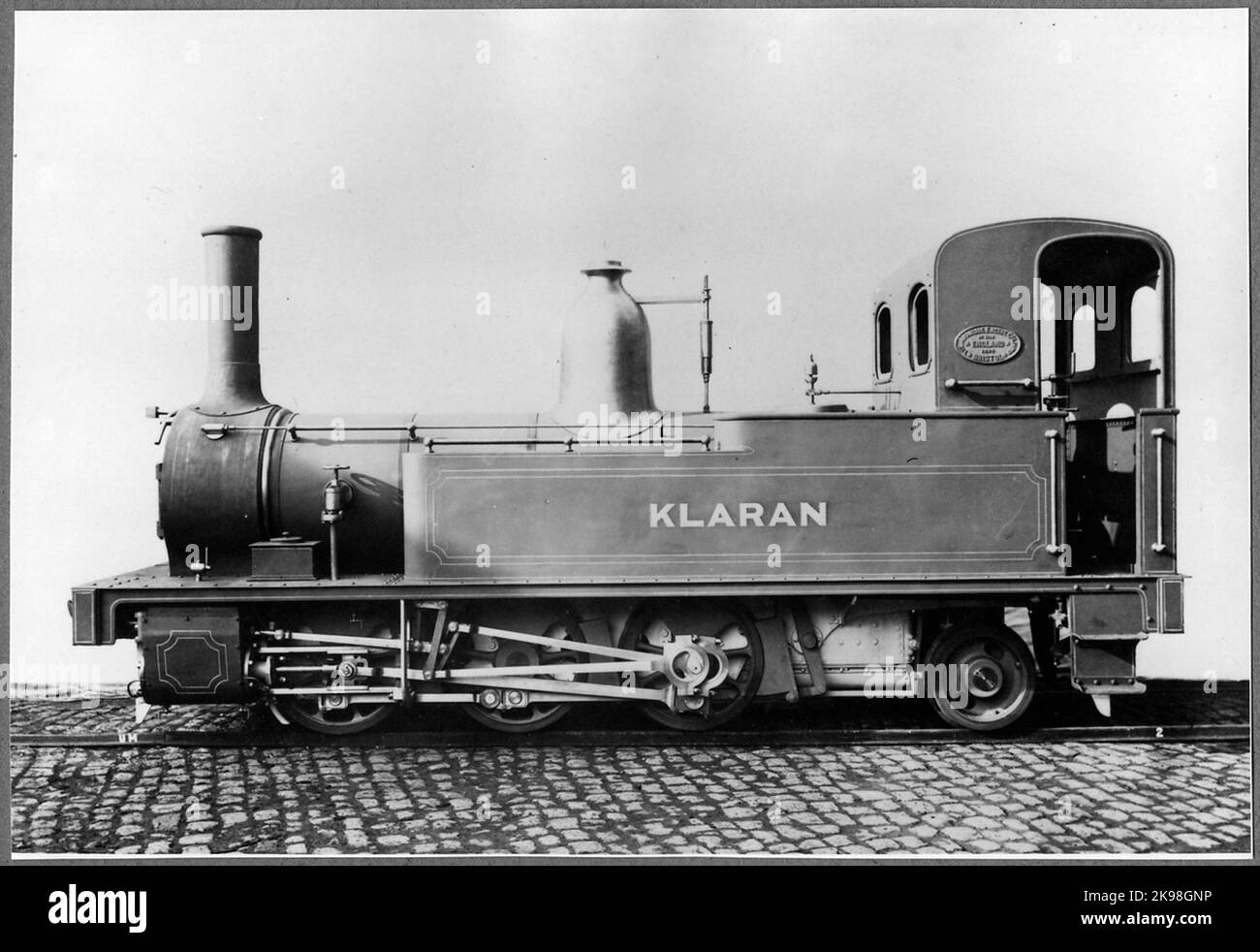 Nordmark - Klarälven Railway, NKLJ LOK 5 "Lovisa Tranaea Stock Photo ...