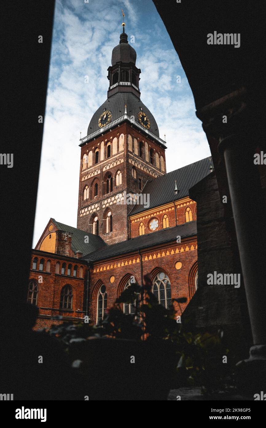 Riga Cathedral Church Latvia Stock Photo - Alamy