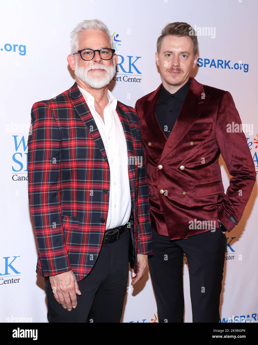 Los Angeles, California, USA.25th October, 2022. Steven Wolfe and ...