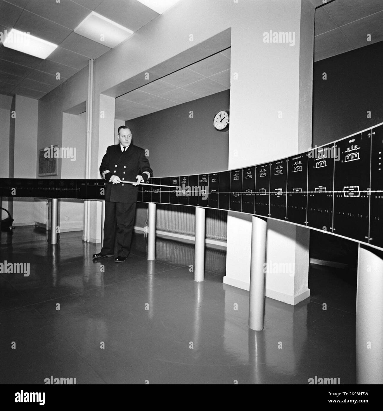 CTC, remote blocking facility in Ånge Stock Photo - Alamy