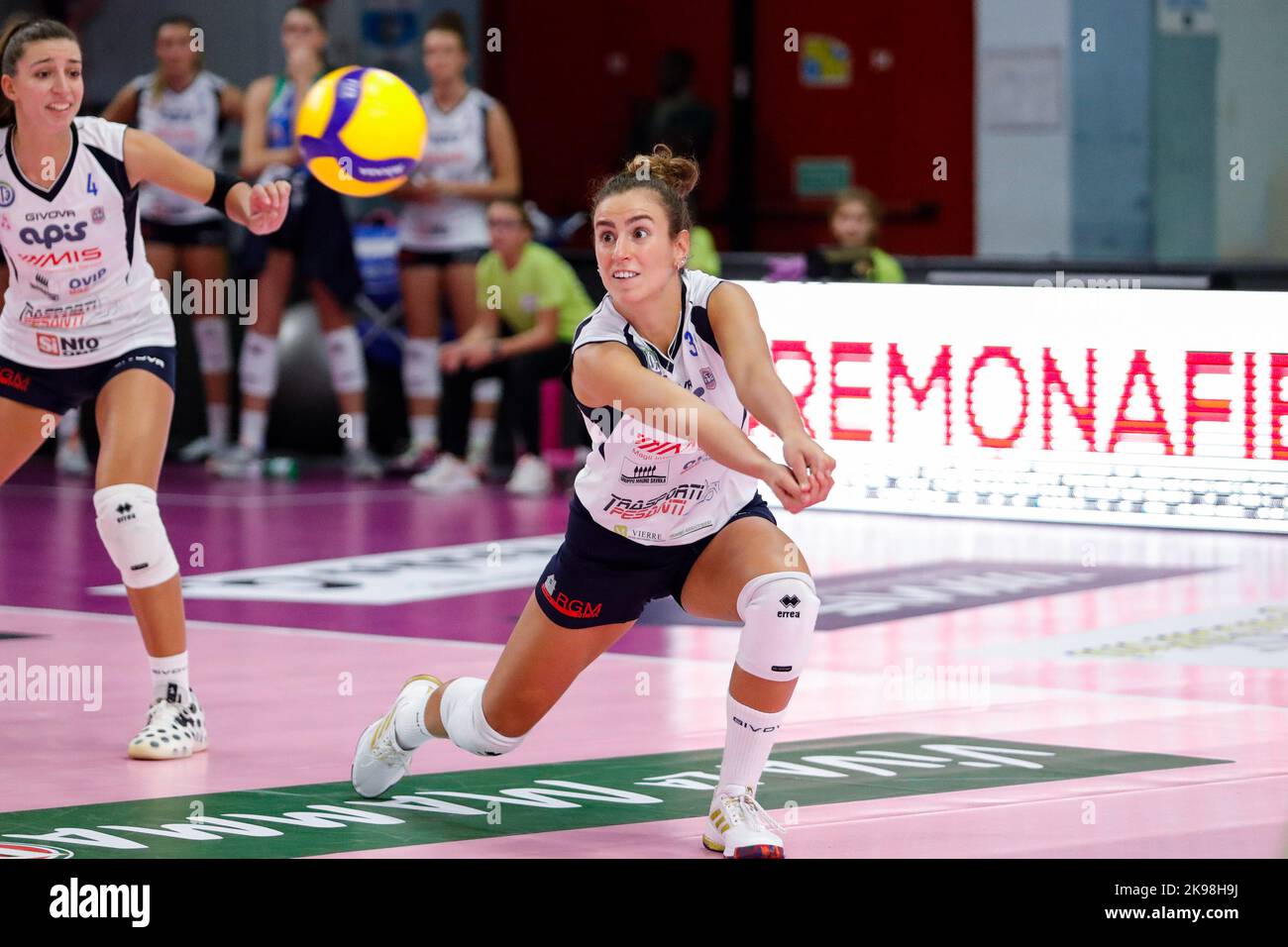 Pala Radi, Casalmaggiore (CR), Italy, October 26, 2022, Elena Perinelli ...