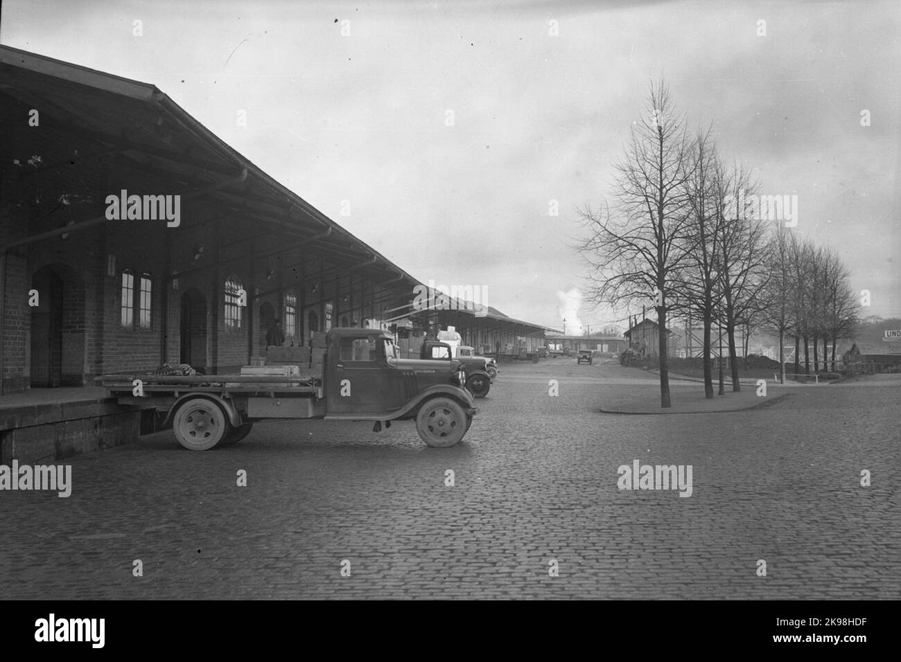 Stockholm Norra Station, Norrtull. New cargo dock Stock Photo - Alamy