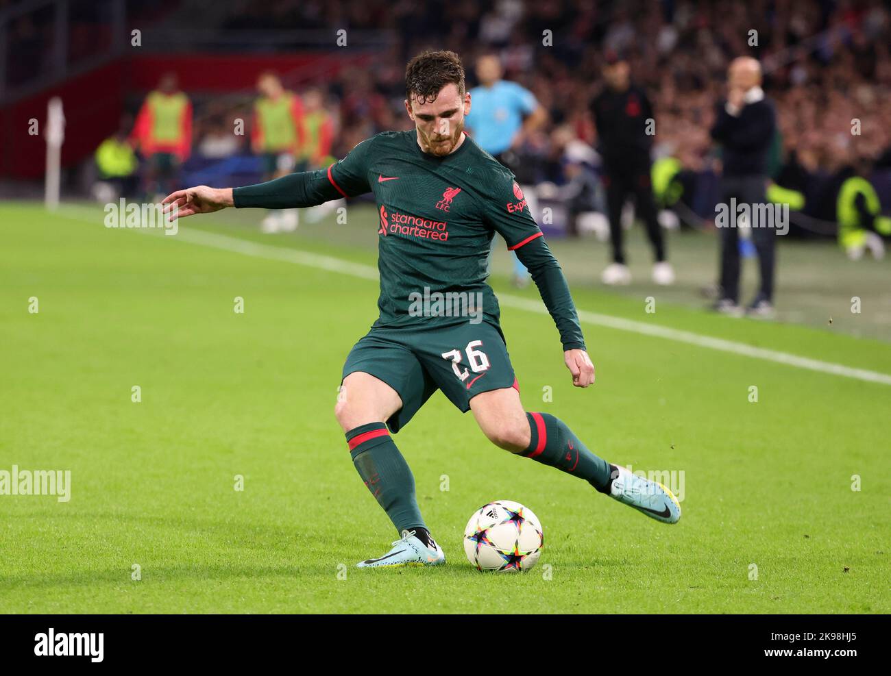 Andy Robertson of Liverpool during the UEFA Champions League, Group A ...