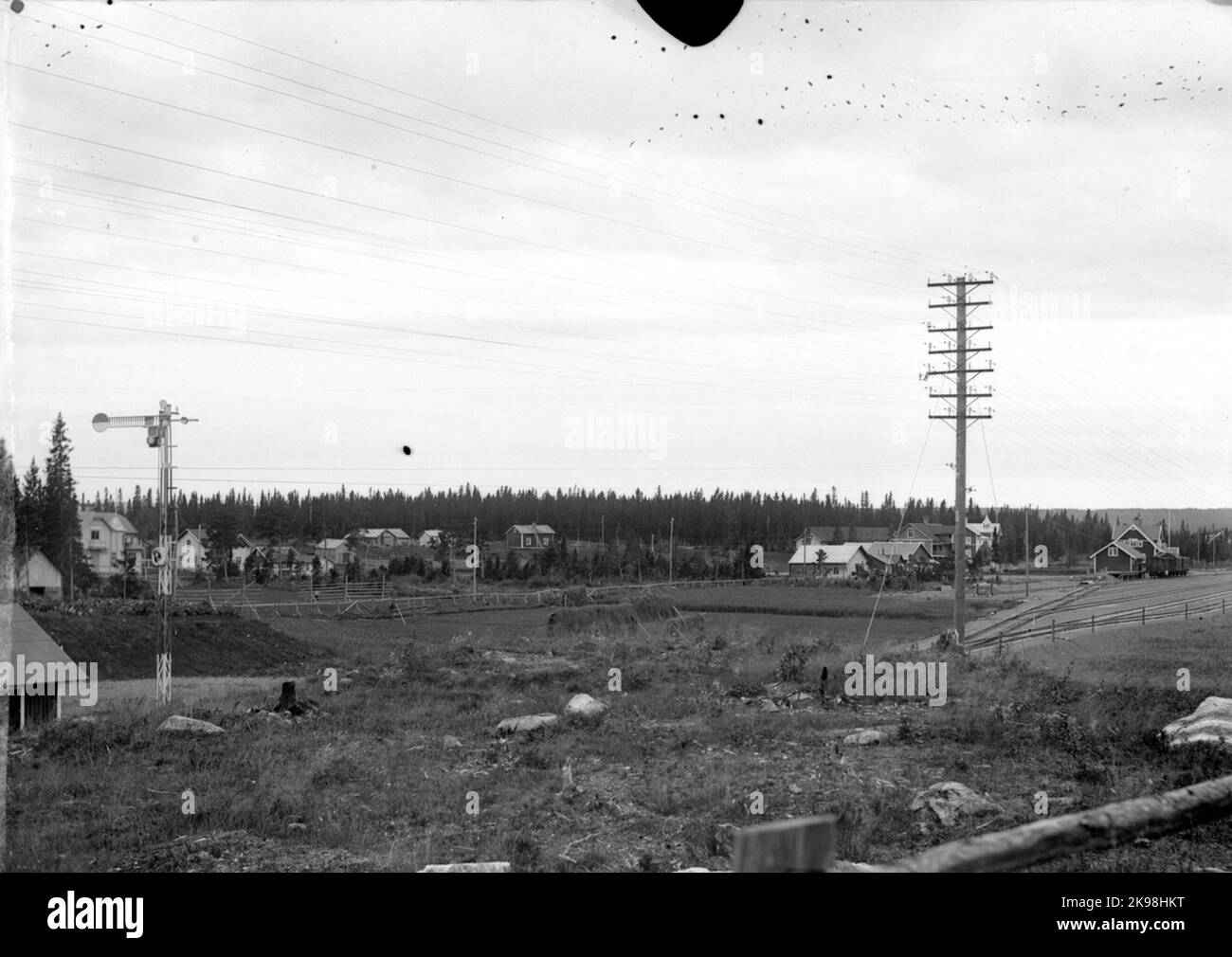 The railway opened in 1912T Semafor Stock Photo - Alamy