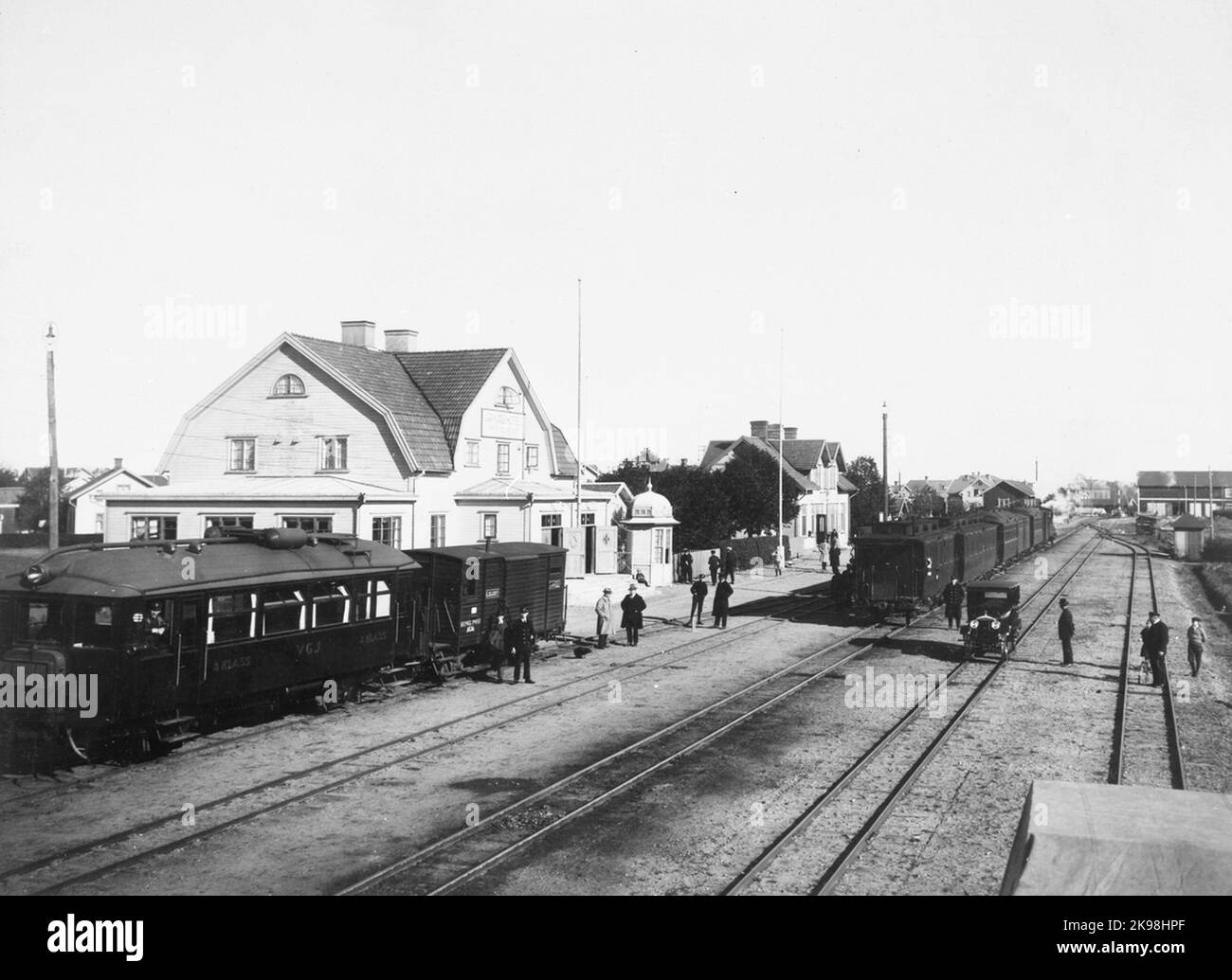 The station was built in 1899. The station house was built in 1916 and ...
