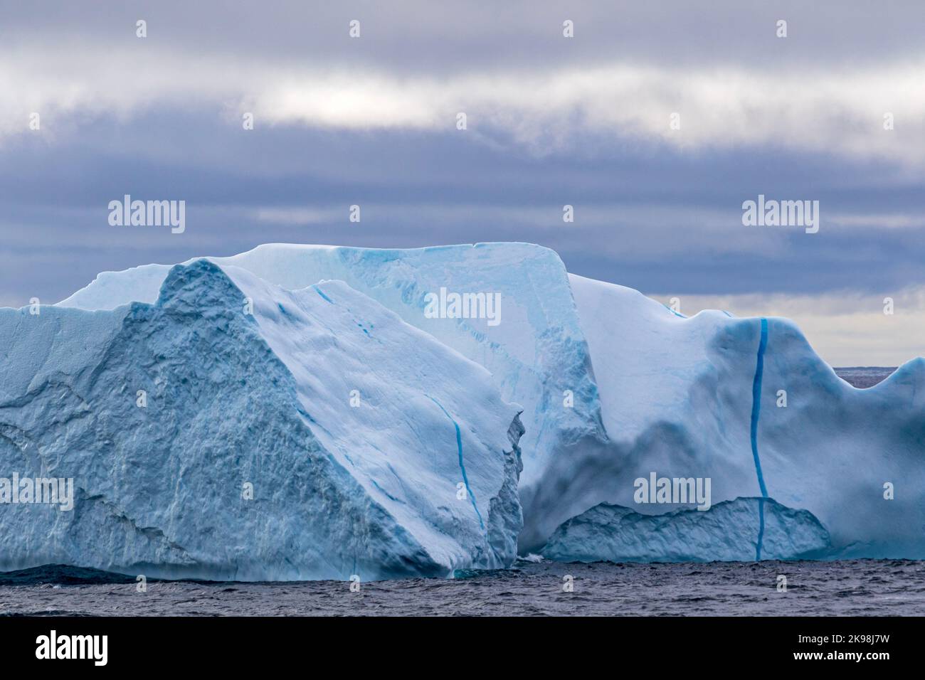 Iceberg, Irminger Sea entrance to Prince Christian Sound, Greenland ...