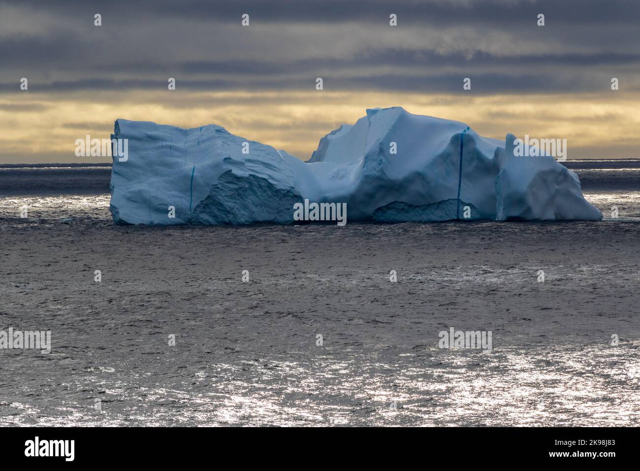 Iceberg, Irminger Sea entrance to Prince Christian Sound, Greenland ...